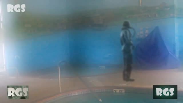 Ghost_Tape_At_A_Swimming_Pool_Creepy - نماشا