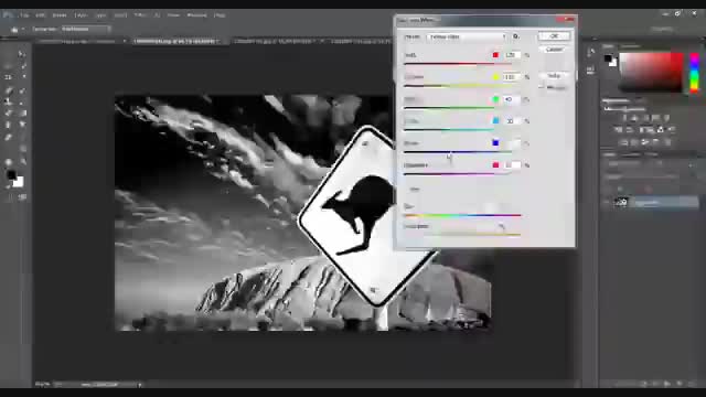 آموزش فتوشاپ 1 سیاه و سفید کردن عکس نماشا